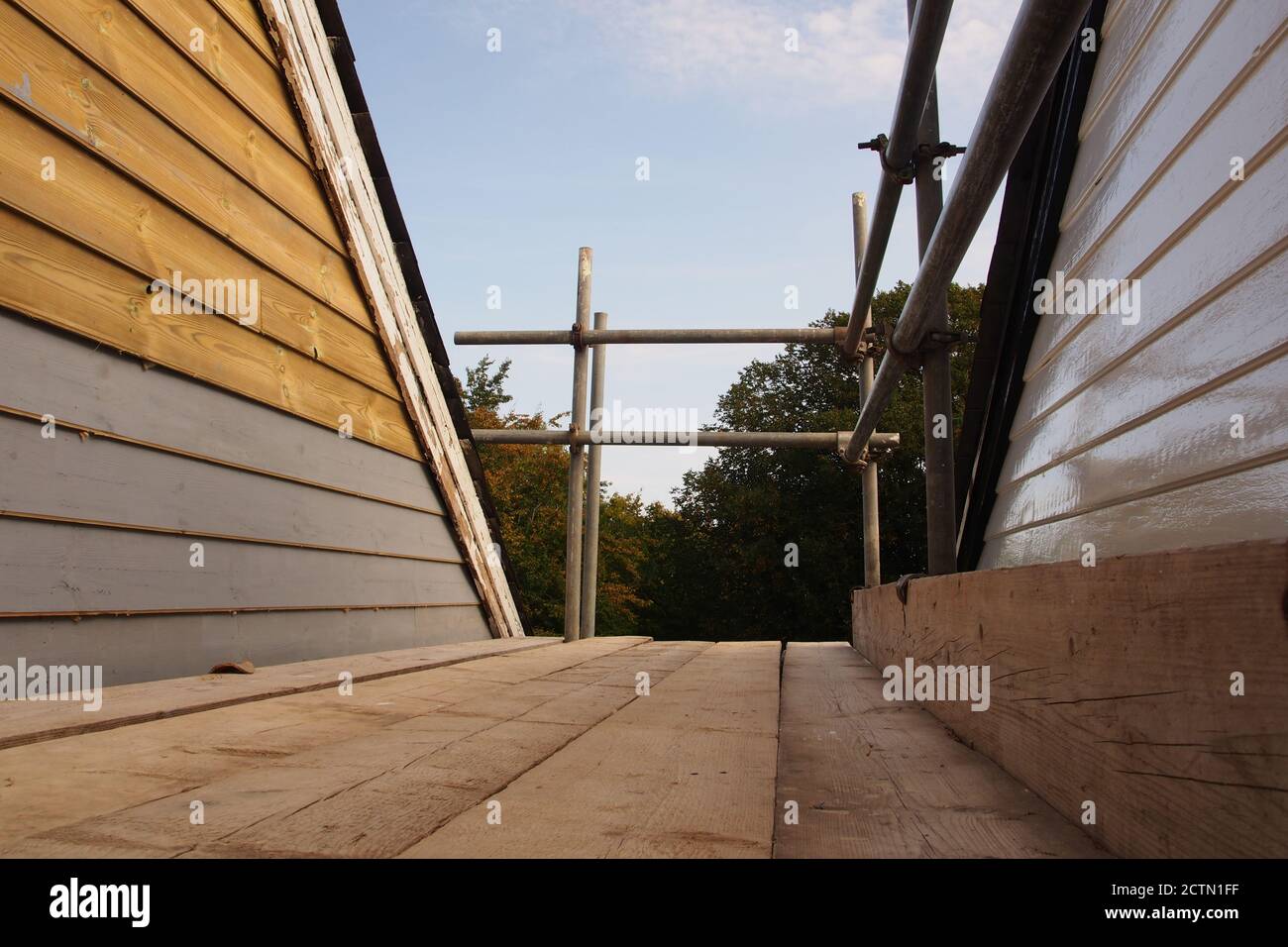 Slatted roof hi-res stock photography and images - Alamy