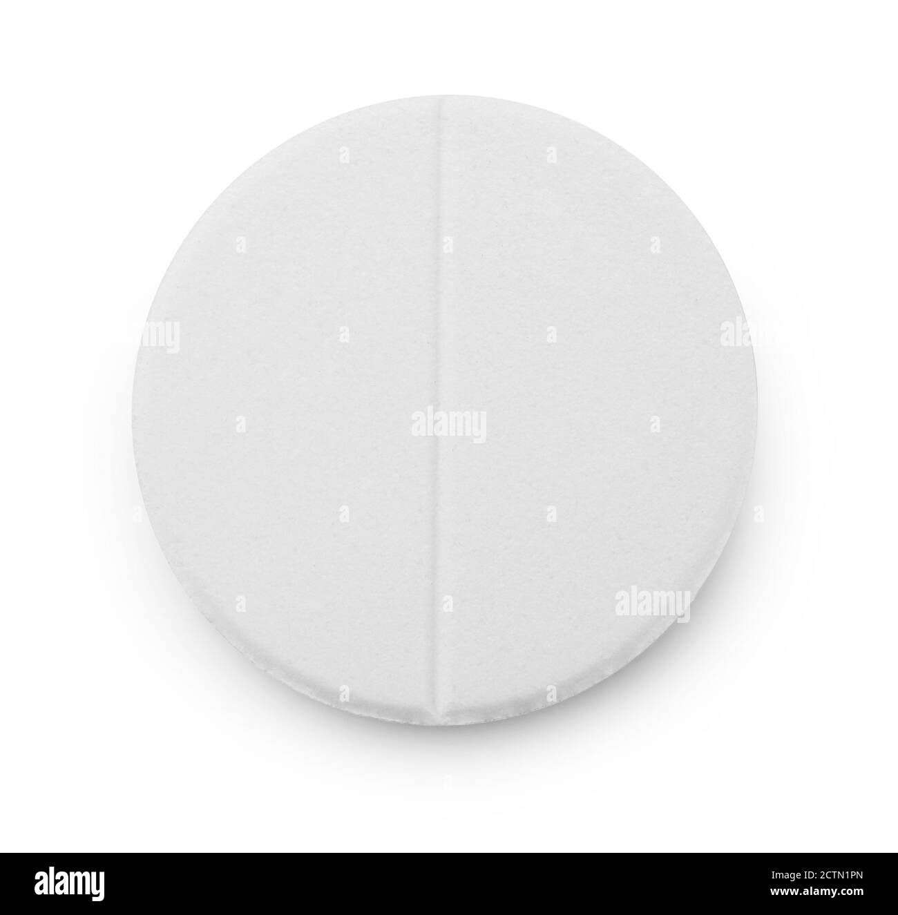 Pill on white background Stock Photo - Alamy