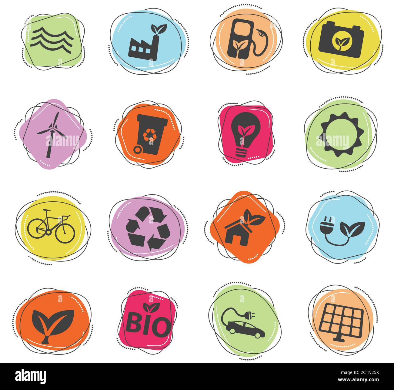 Saving energy at home Stock Vector Images - Alamy