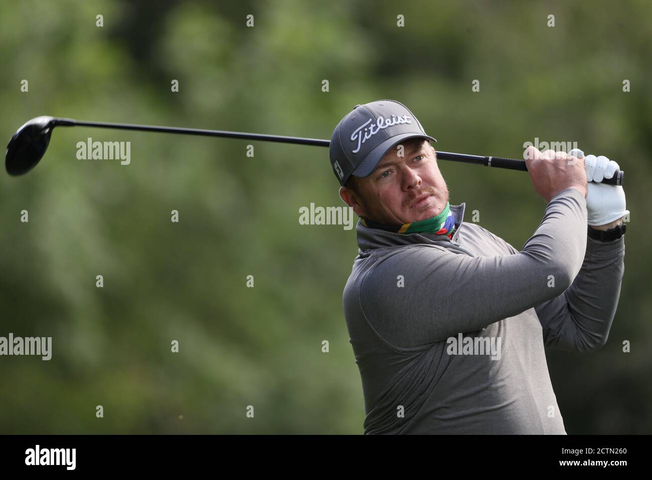 South Africa's George Coetzee tees off the 10th during day one of The ...