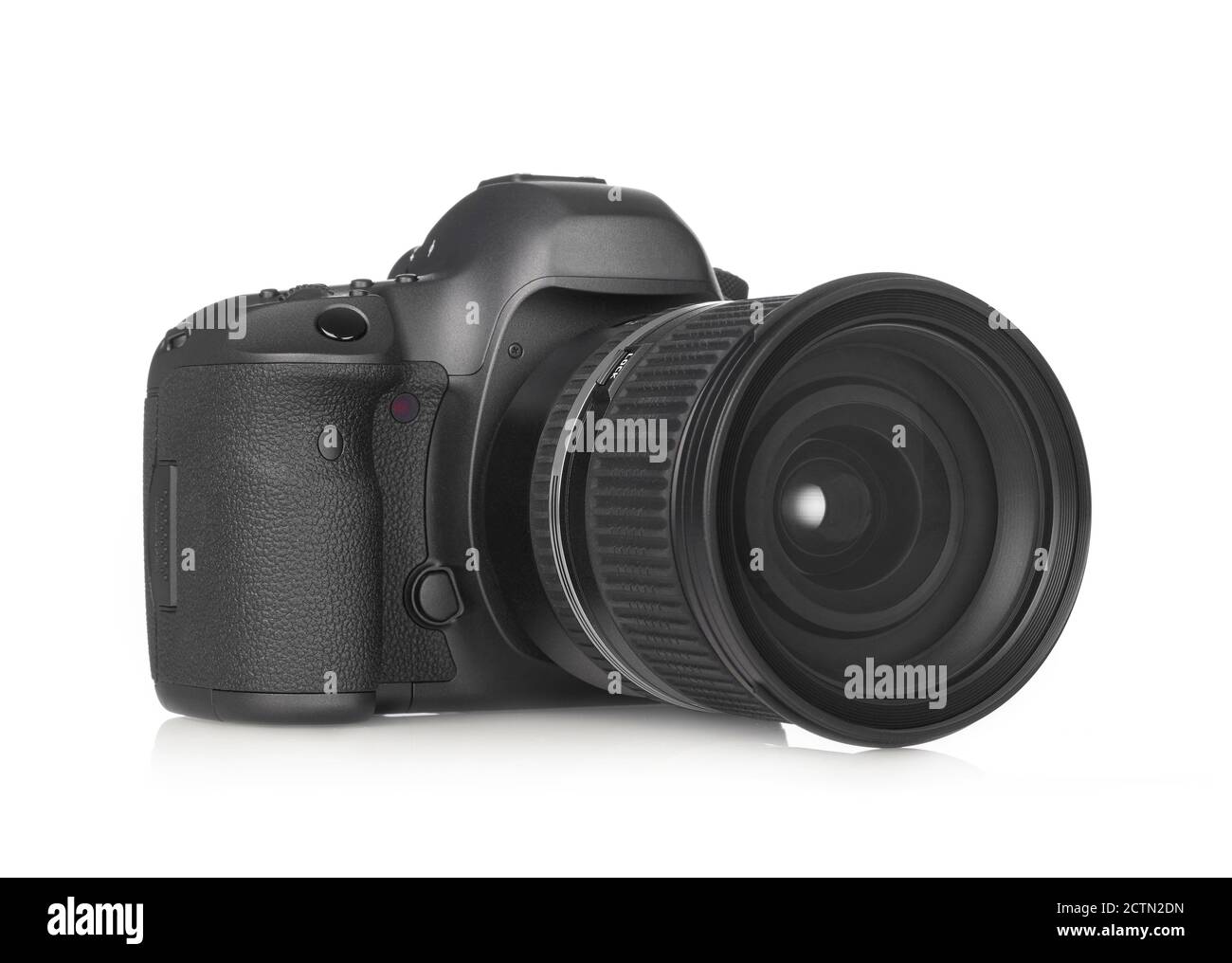 Photo camera isolated on white Stock Photo - Alamy