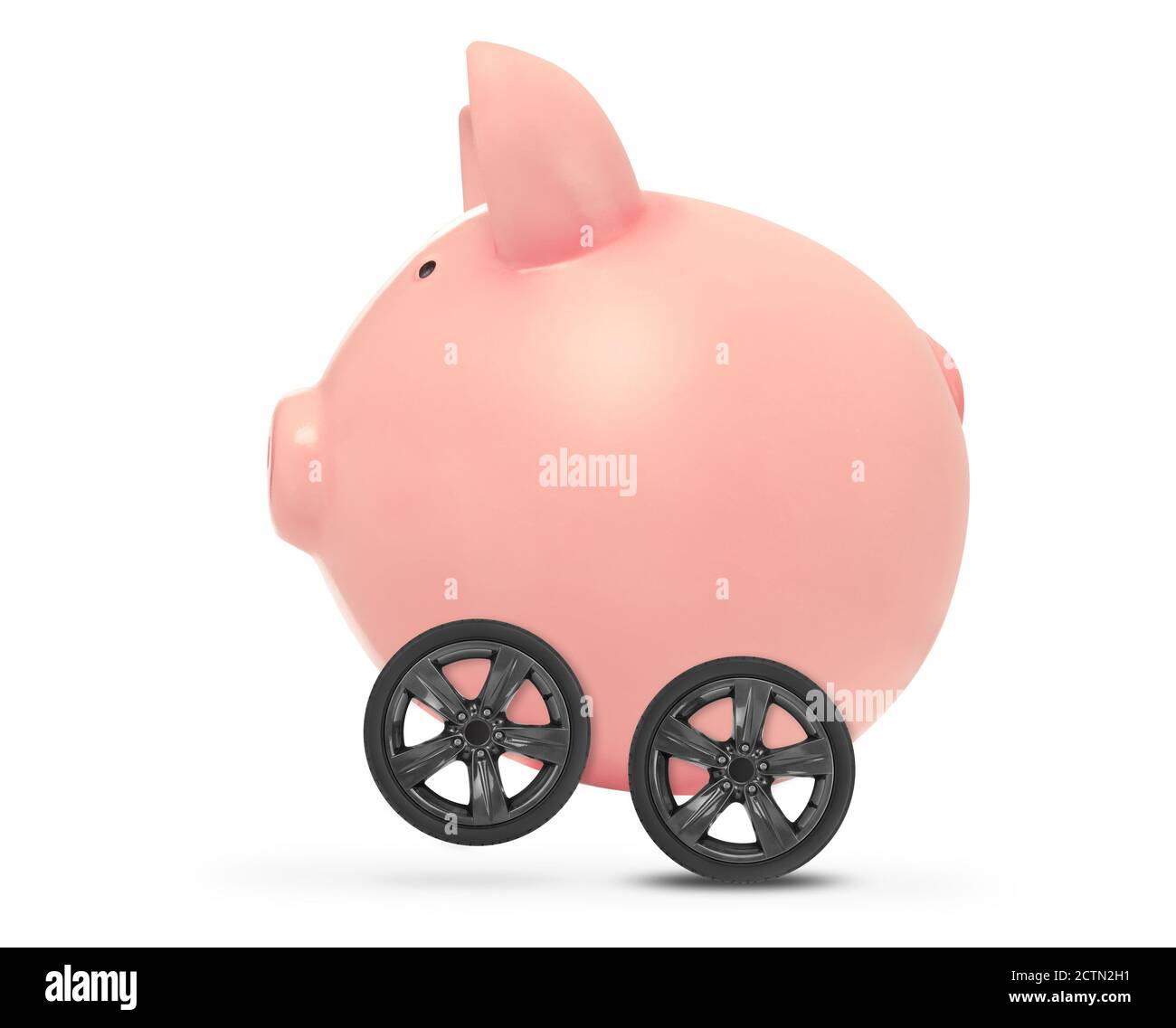 Your bank on wheels Cut Out Stock Images & Pictures - Alamy