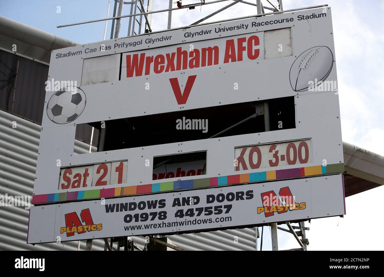 Wrexham football club hi-res stock photography and images - Alamy