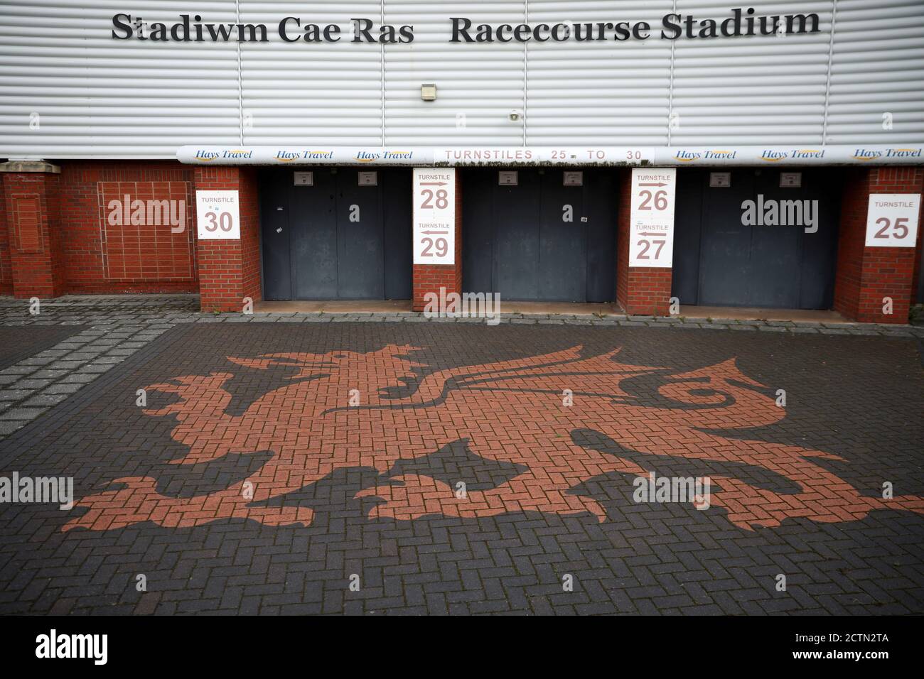Wrexham football stadium hi-res stock photography and images - Alamy