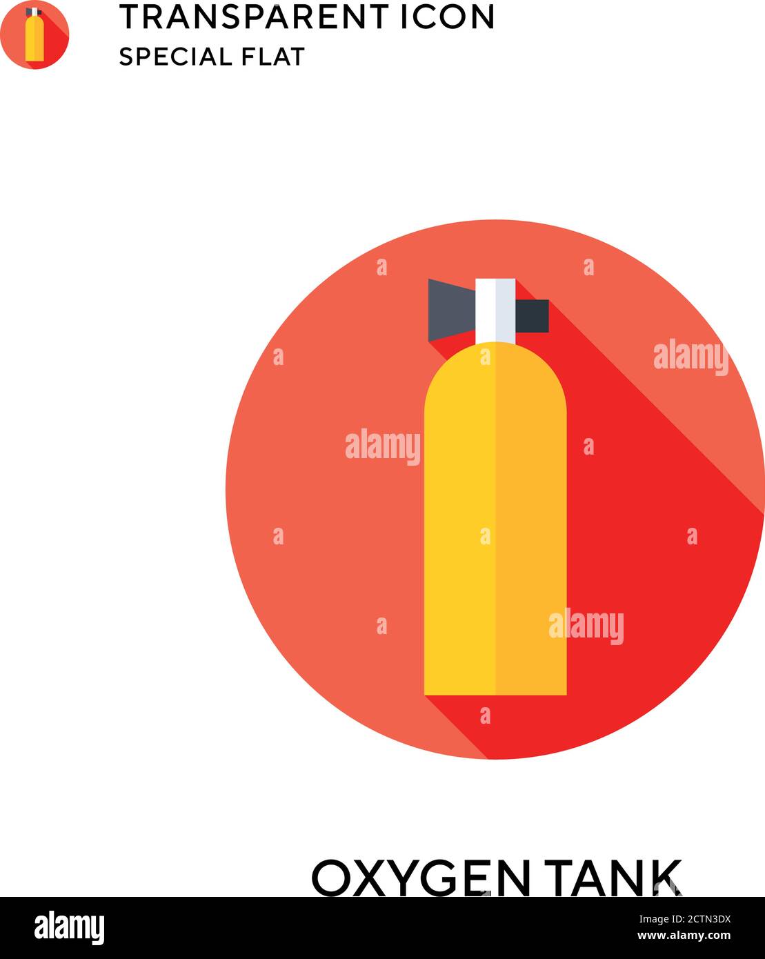 Patient oxygen cylinder Cut Out Stock Images & Pictures - Alamy