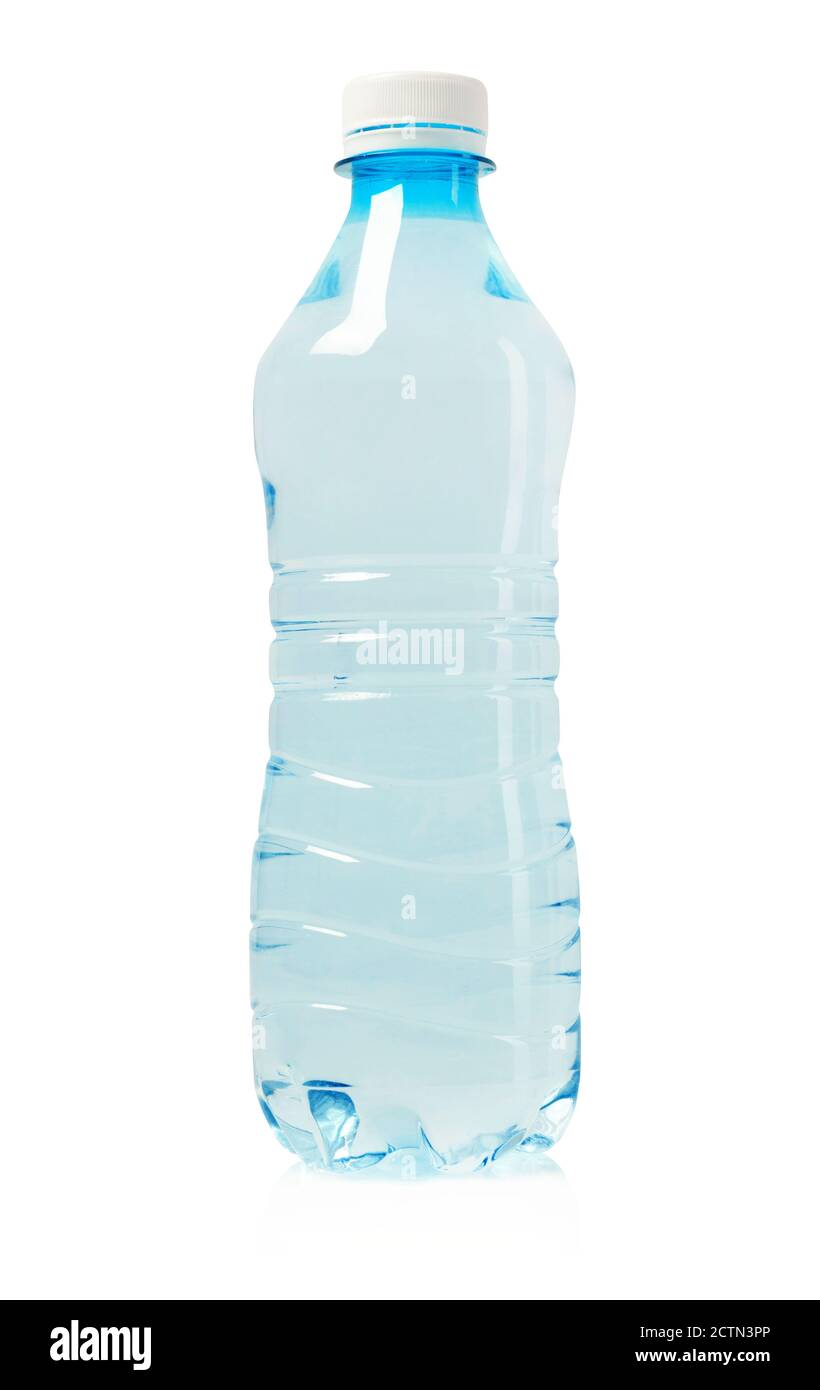Plastic water bottle isolated Stock Photo - Alamy