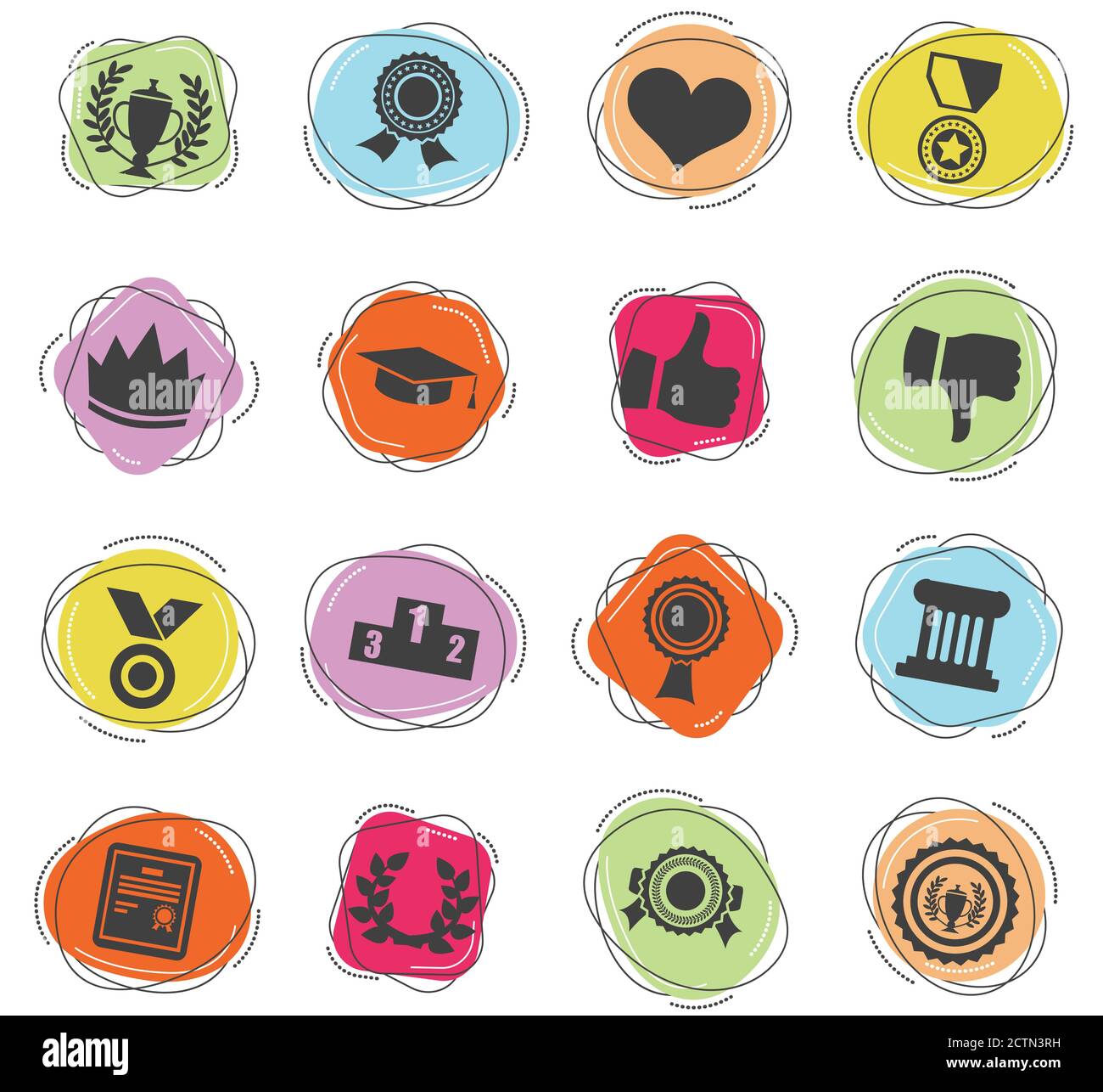 Trophy and prize symbol Stock Vector Image & Art - Alamy