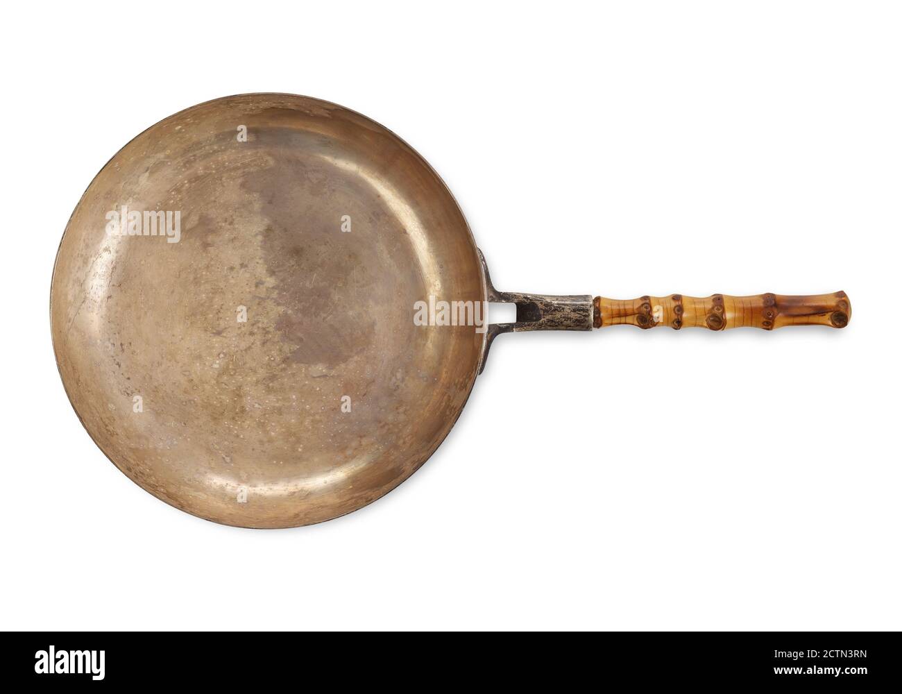 Old cooking pan isolated on white Stock Photo - Alamy