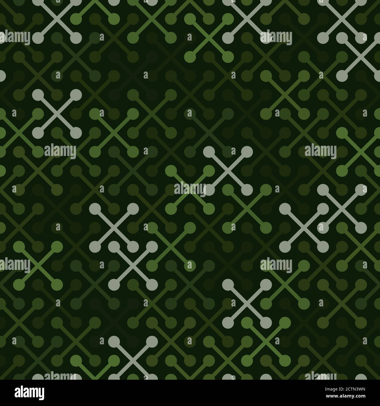 Vector geometric seamless pattern with simple cross shapes silhouettes ...