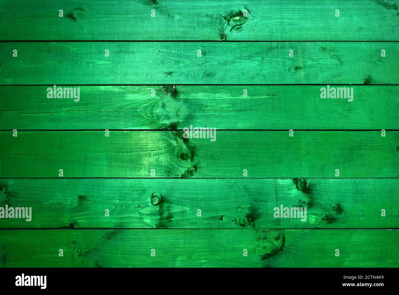Green wooden old plank texture as background. Closeup Stock Photo - Alamy
