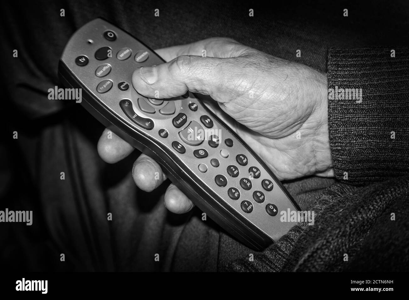 Sky television uk Black and White Stock Photos & Images - Alamy