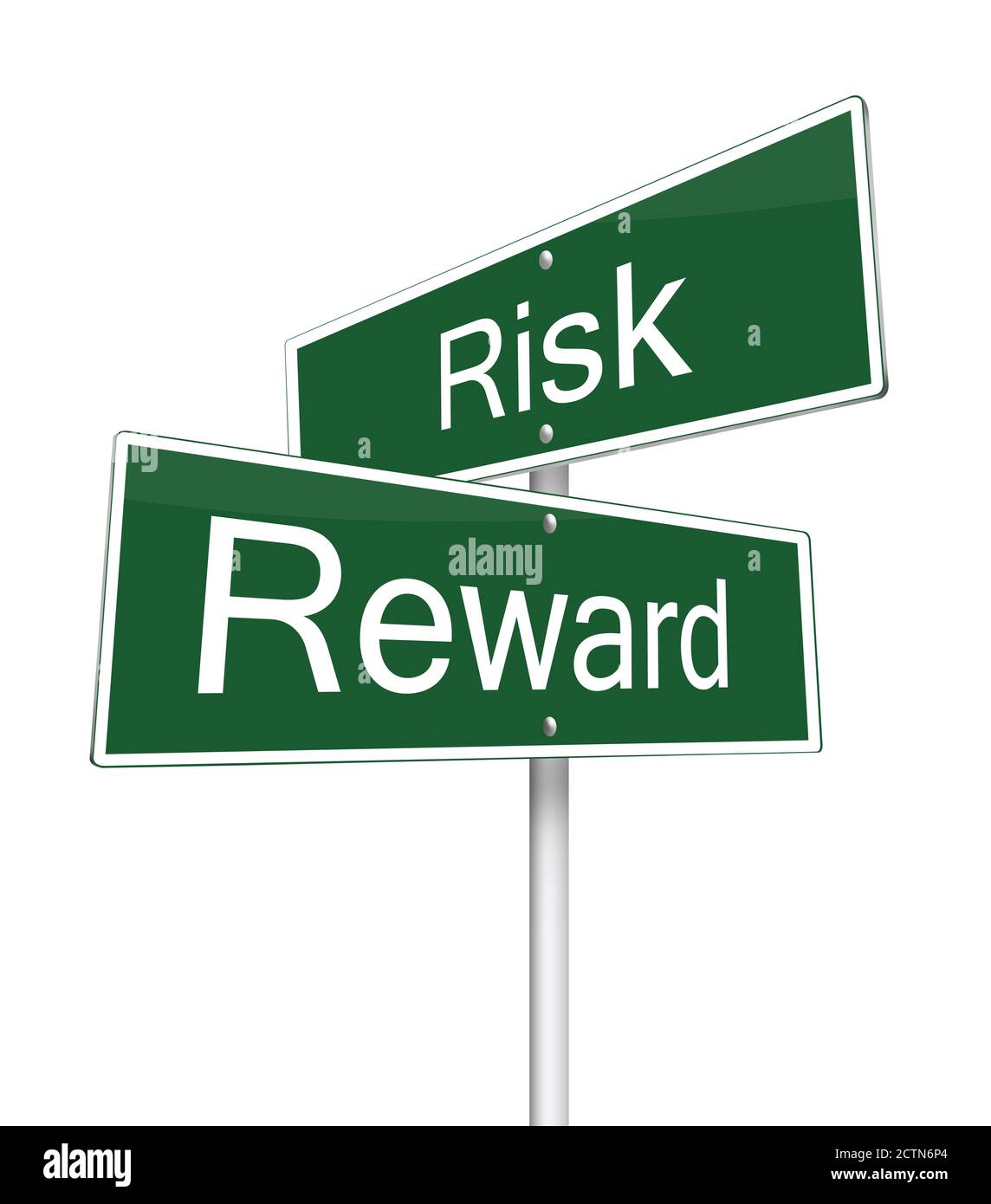 No risk no reward Cut Out Stock Images & Pictures - Alamy