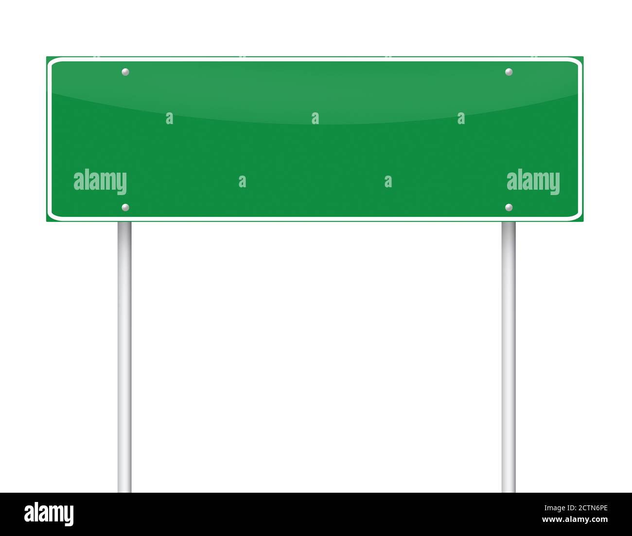 Road sign isolated on white Stock Photo - Alamy