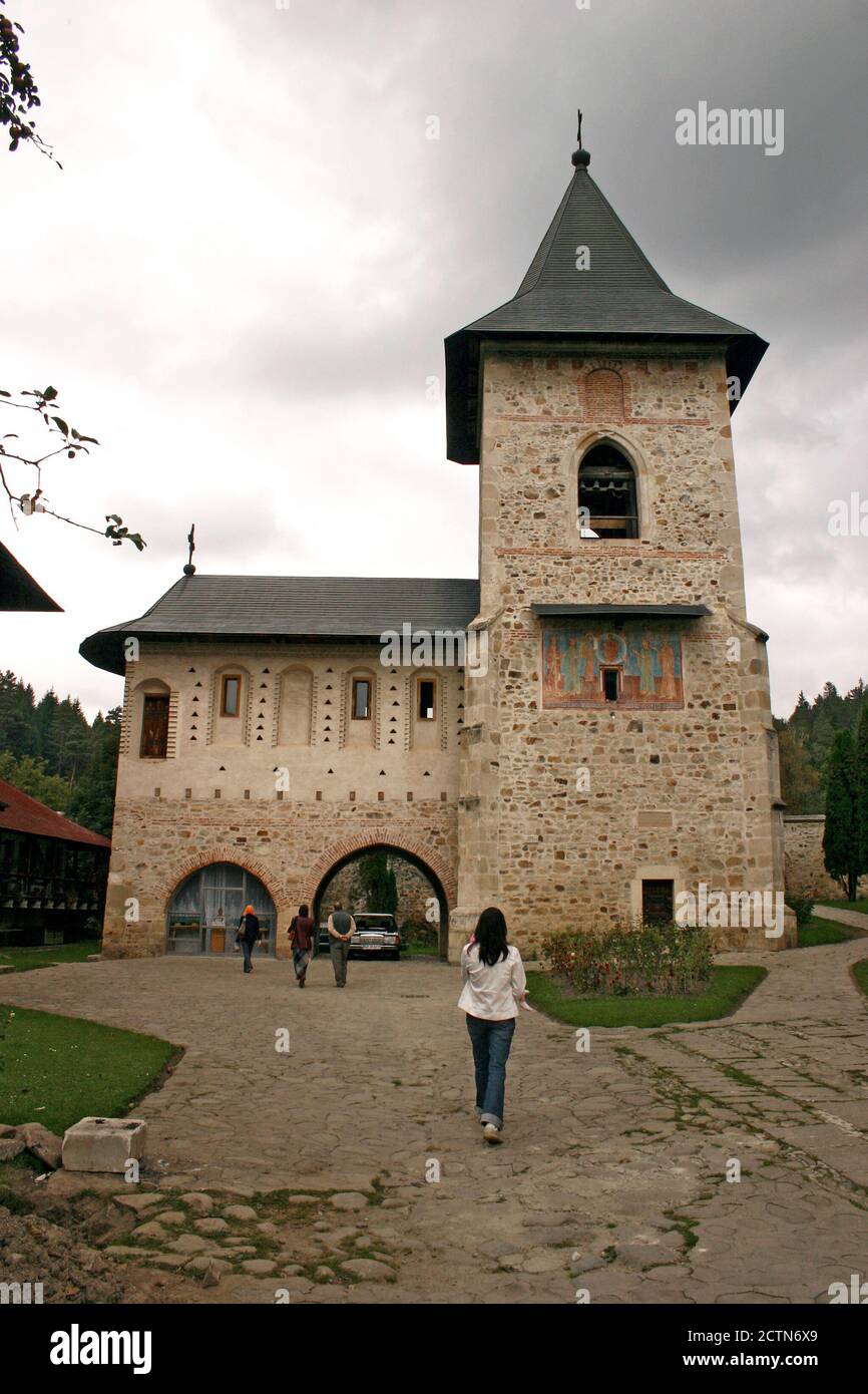 Large monastery building towers hi-res stock photography and images - Alamy