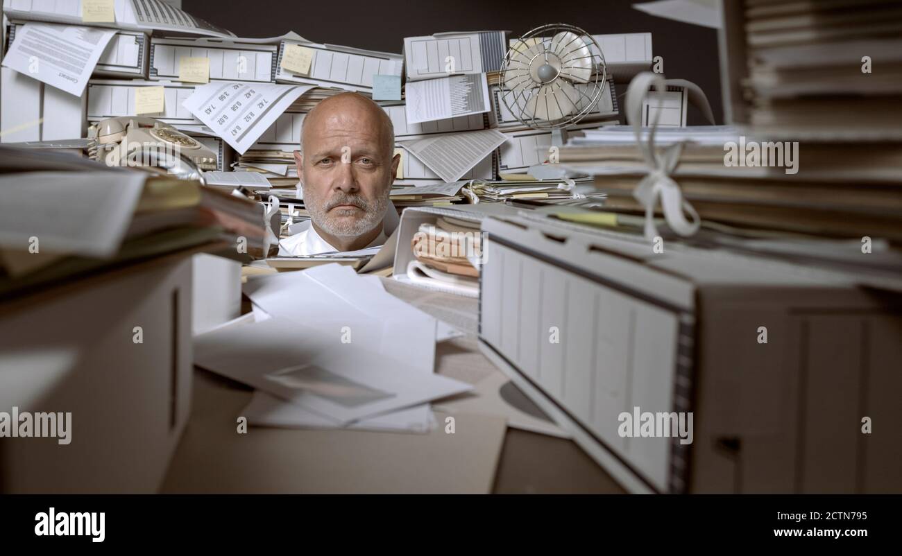 Buried paperwork hi-res stock photography and images - Alamy