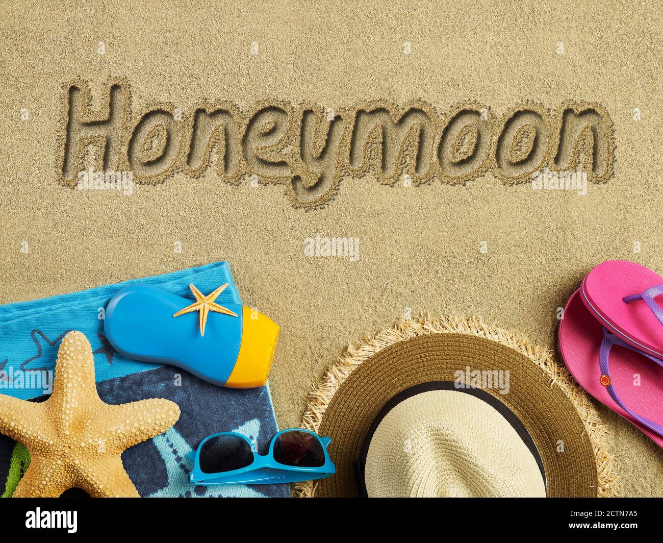 Summer on beach Stock Photo - Alamy