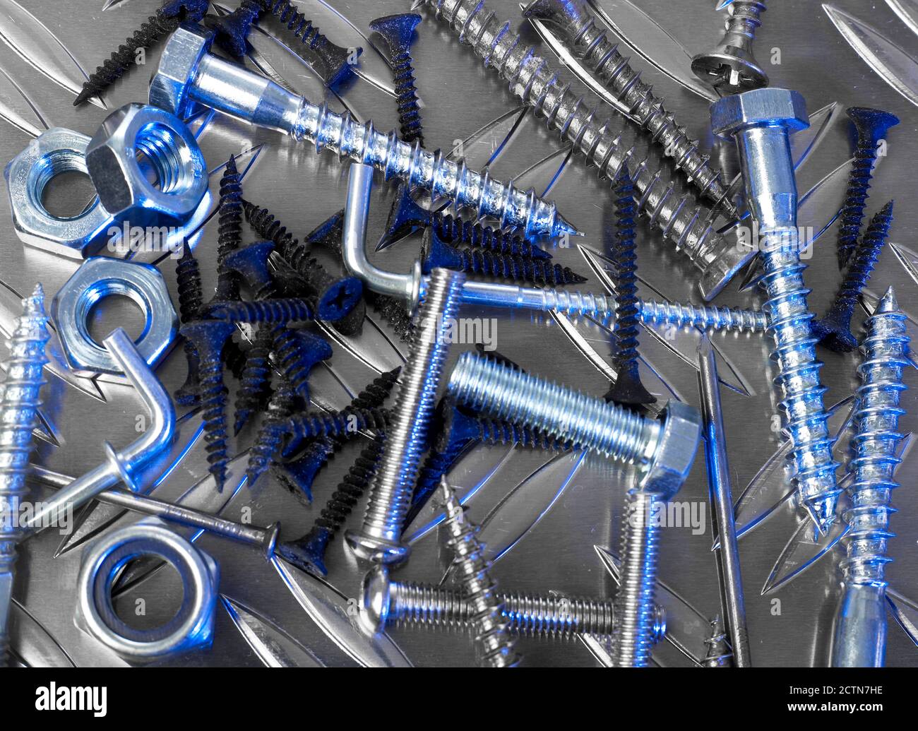 Screws and fittings Stock Photo - Alamy