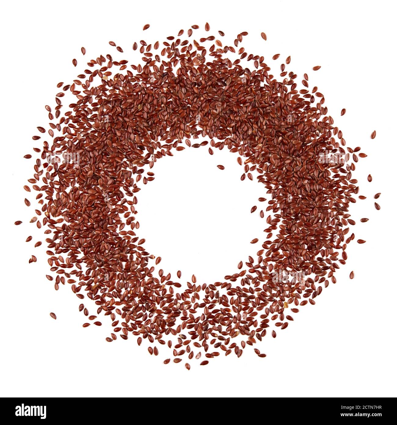Seeds frame isolated Stock Photo - Alamy