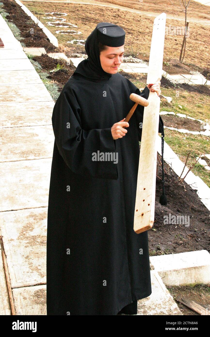 Mallet and semantron hi-res stock photography and images - Alamy