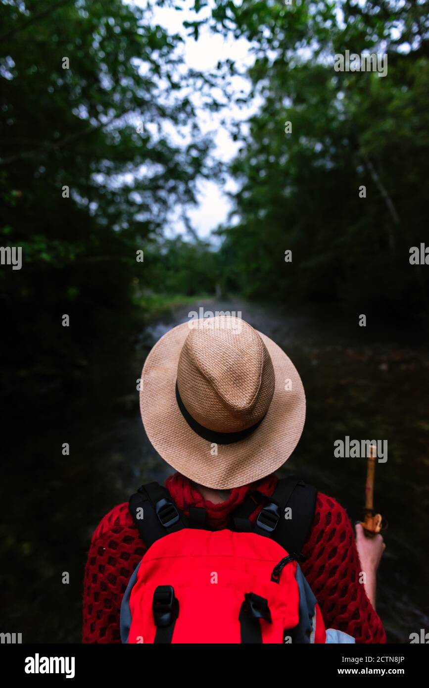 Dark backpack hi-res stock photography and images - Alamy