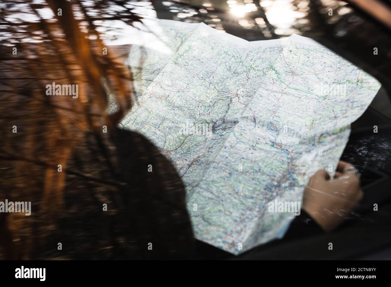 Reading tourist map hi-res stock photography and images - Alamy