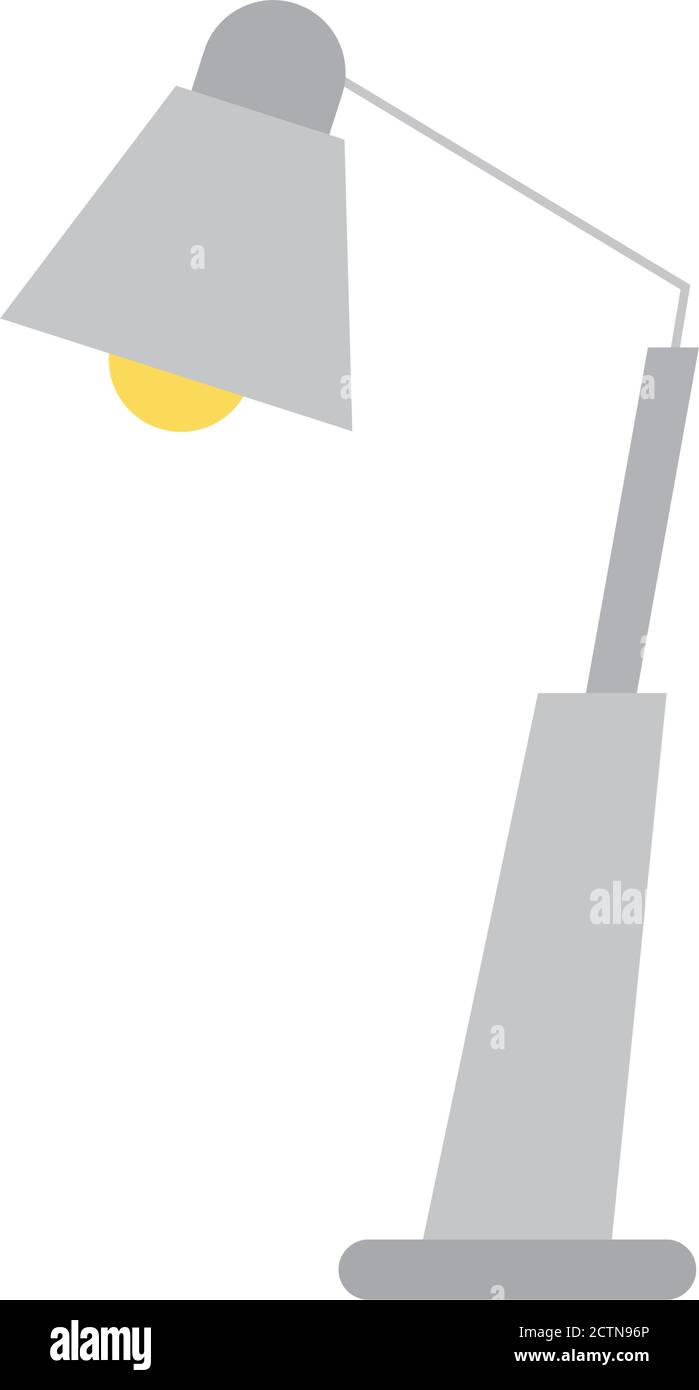 Isolated desk lamp vector design Stock Vector Image & Art - Alamy