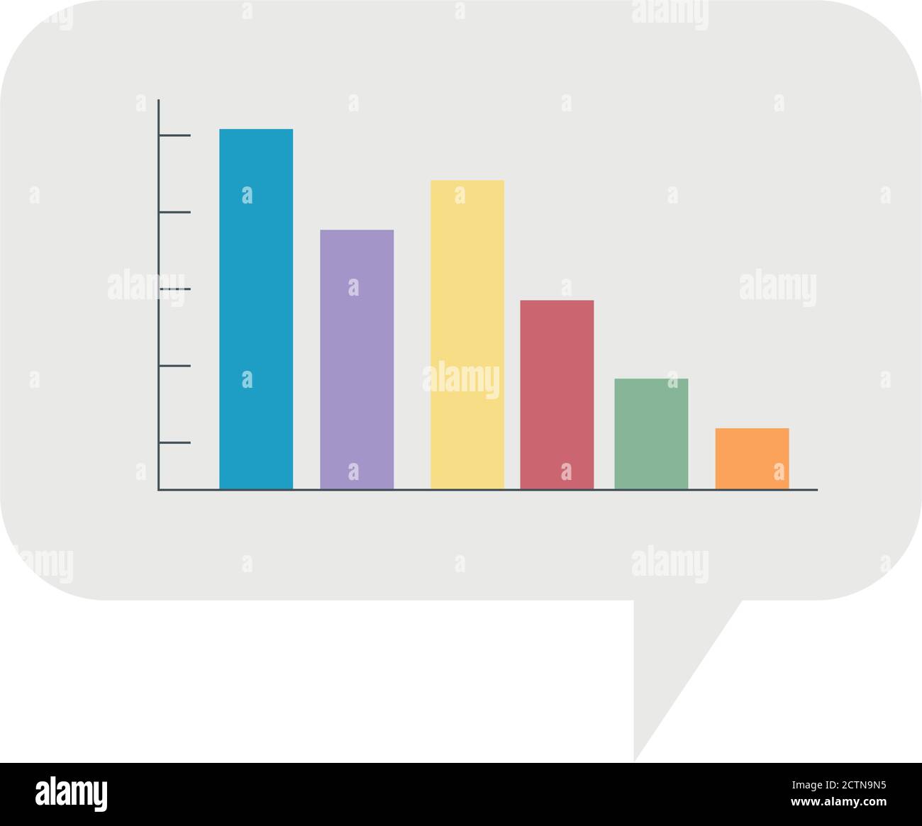 infographic bars chart vector design Stock Vector Image & Art - Alamy