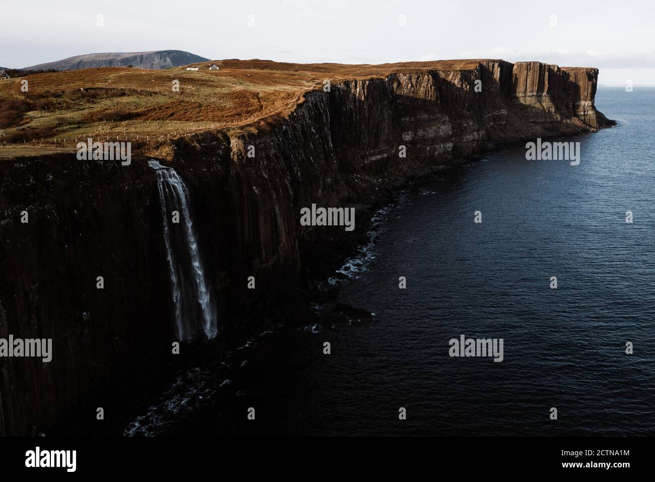 Waterfall into the sea hi-res stock photography and images - Alamy