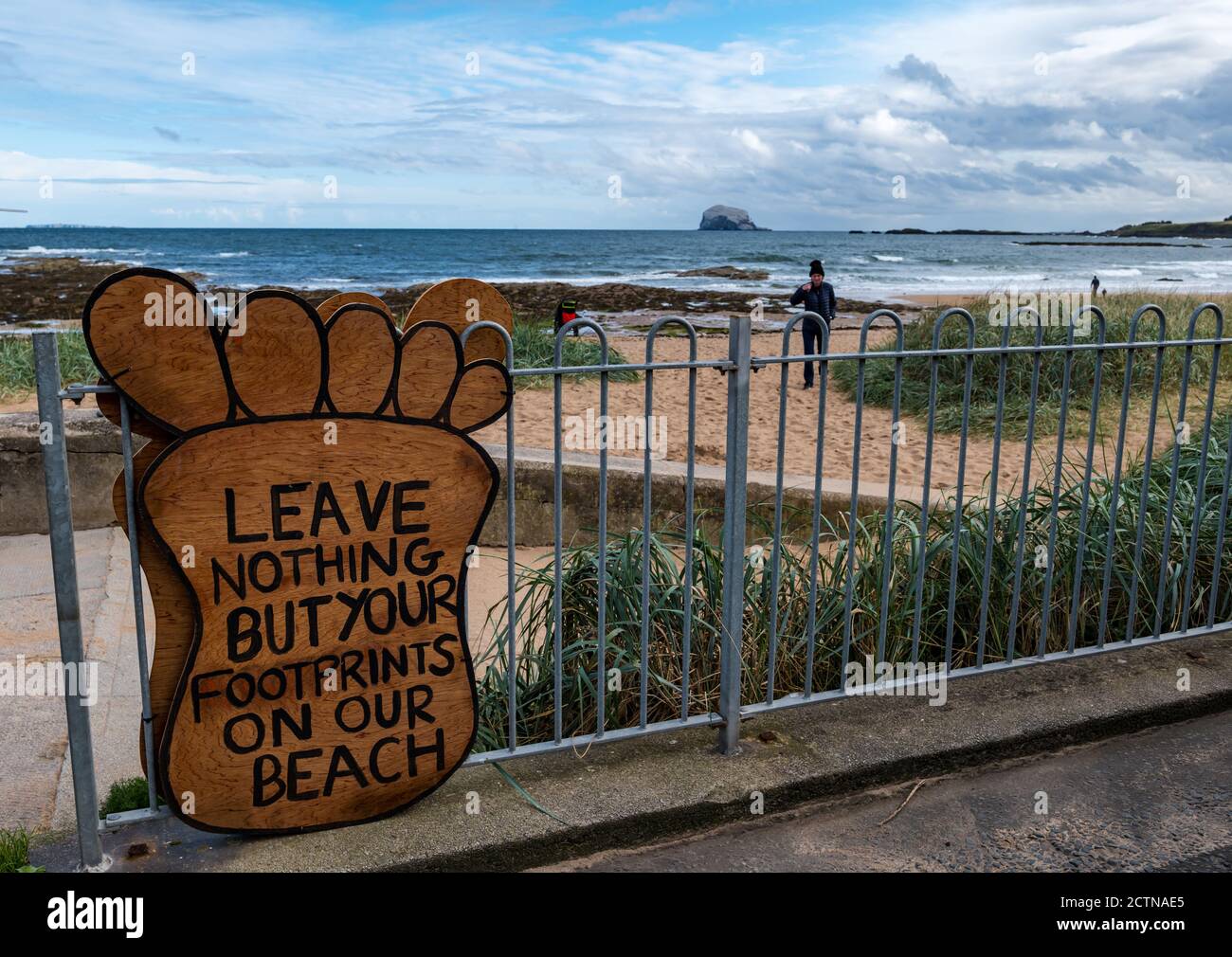 Leave nothing but footprints hi-res stock photography and images - Alamy