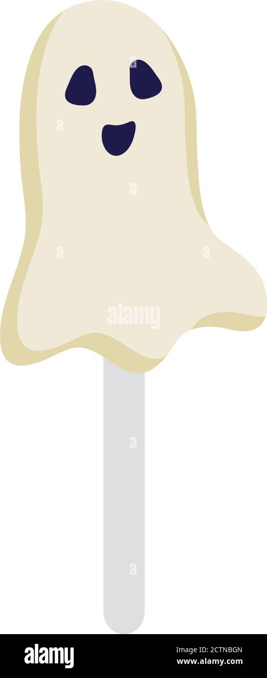 halloween ghost candy vector design Stock Vector Image & Art - Alamy