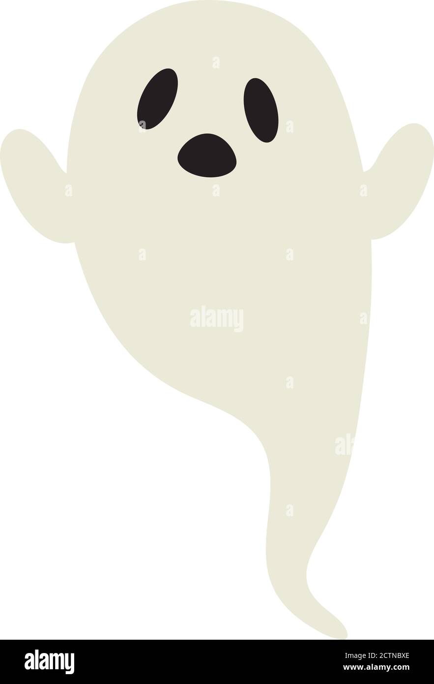 halloween ghost cartoon vector design Stock Vector Image & Art - Alamy