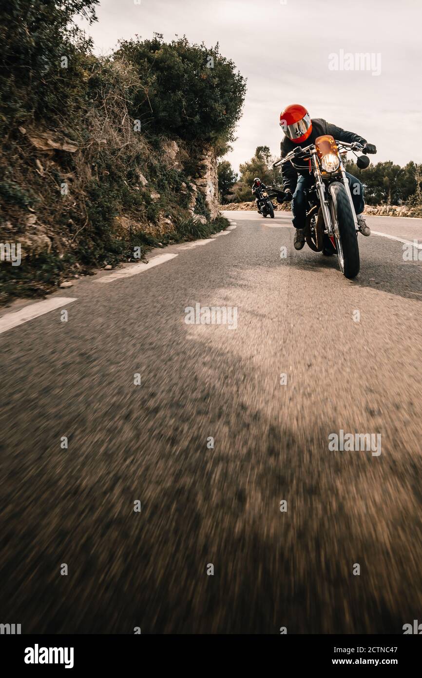 Riding motorcycles hi-res stock photography and images - Alamy