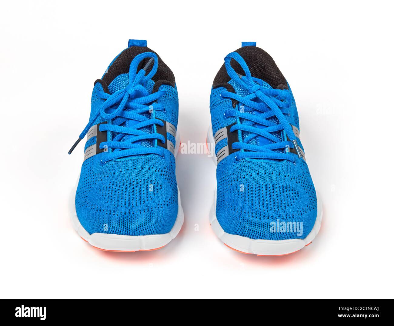 Pair sport shoes front view isolated hi-res stock photography and ...
