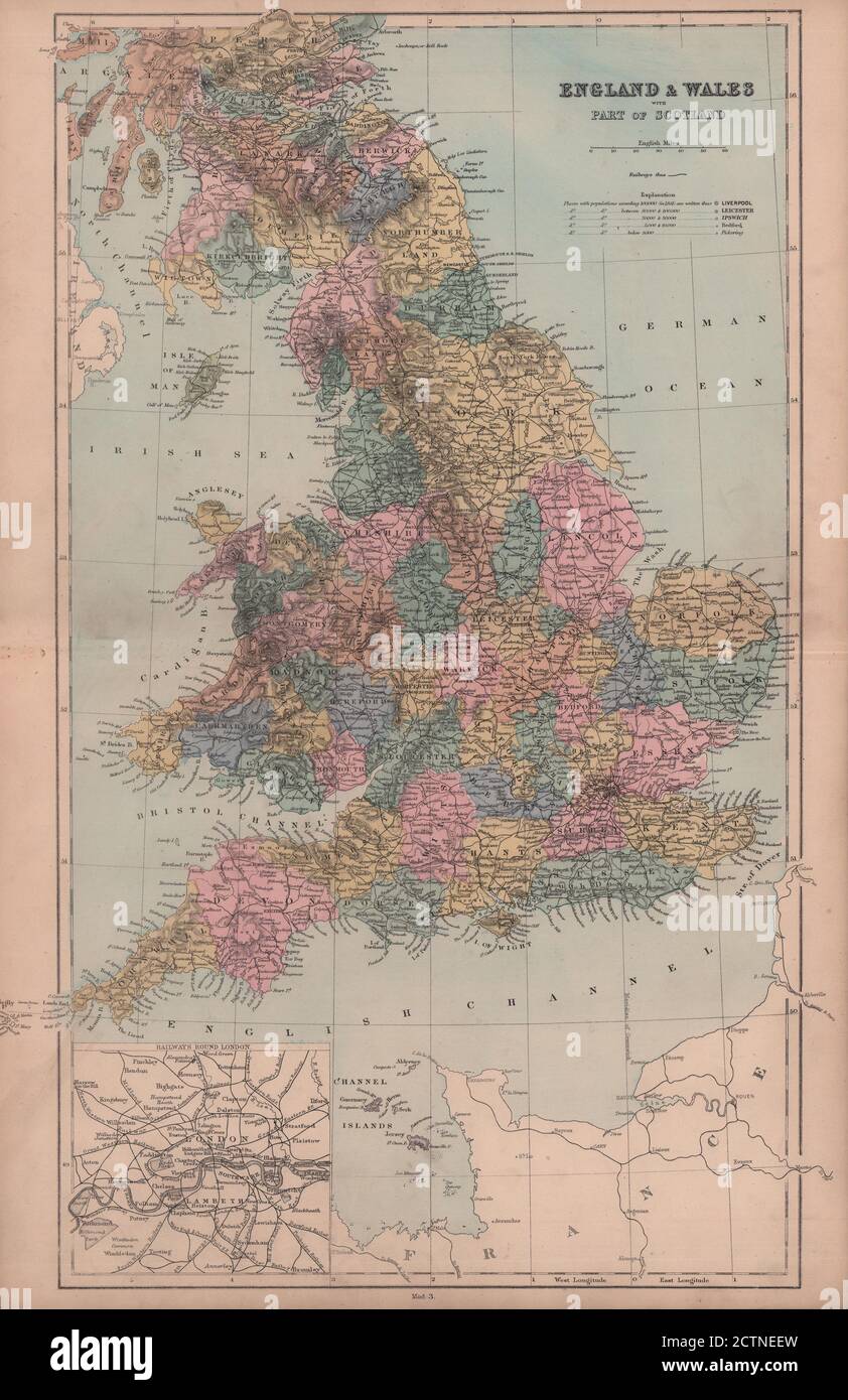 Scotland Map Railways High Resolution Stock Photography and Images - Alamy