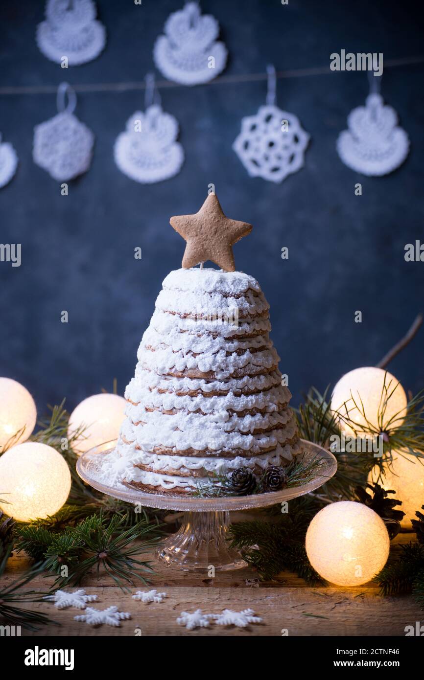 Norwegian Christmas Tree Cake