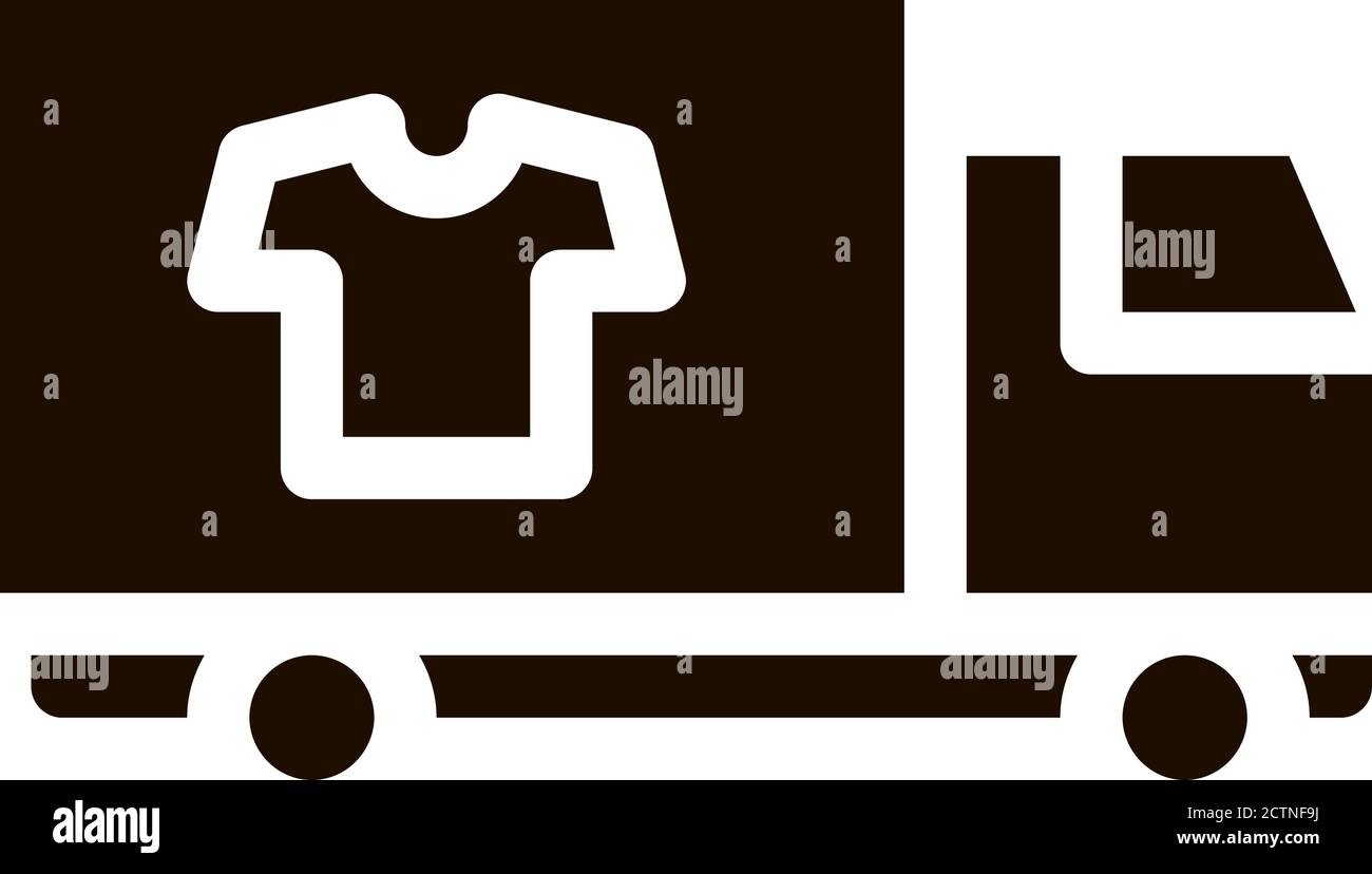 Laundry Service Delivery Vector Icon Stock Vector Image & Art - Alamy