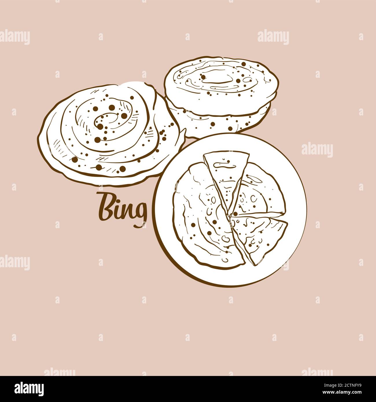 Duck line art hi-res stock photography and images - Alamy