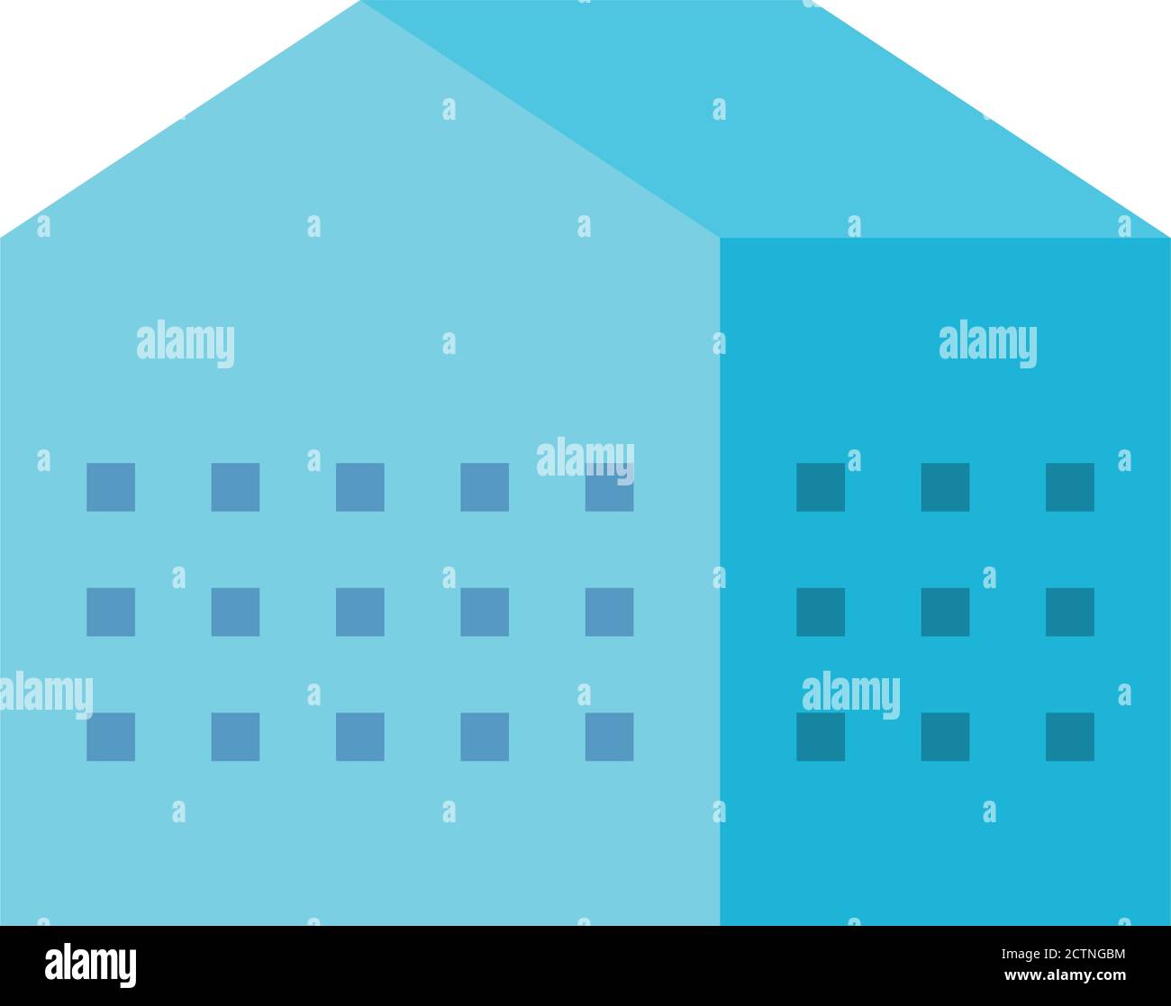 city blue building vector design Stock Vector Image & Art - Alamy