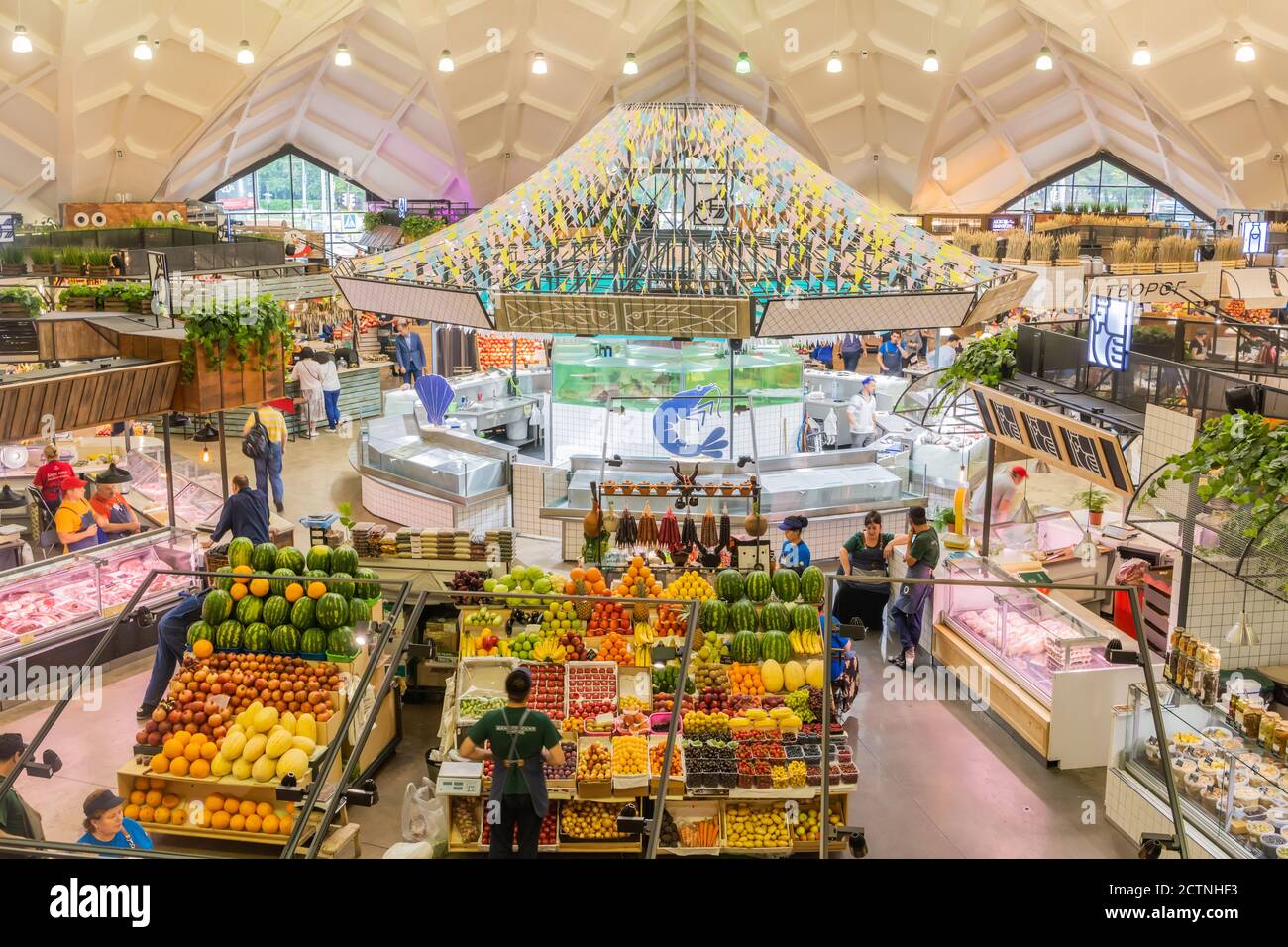 Russia moscow fruit vegetable market hi-res stock photography and ...