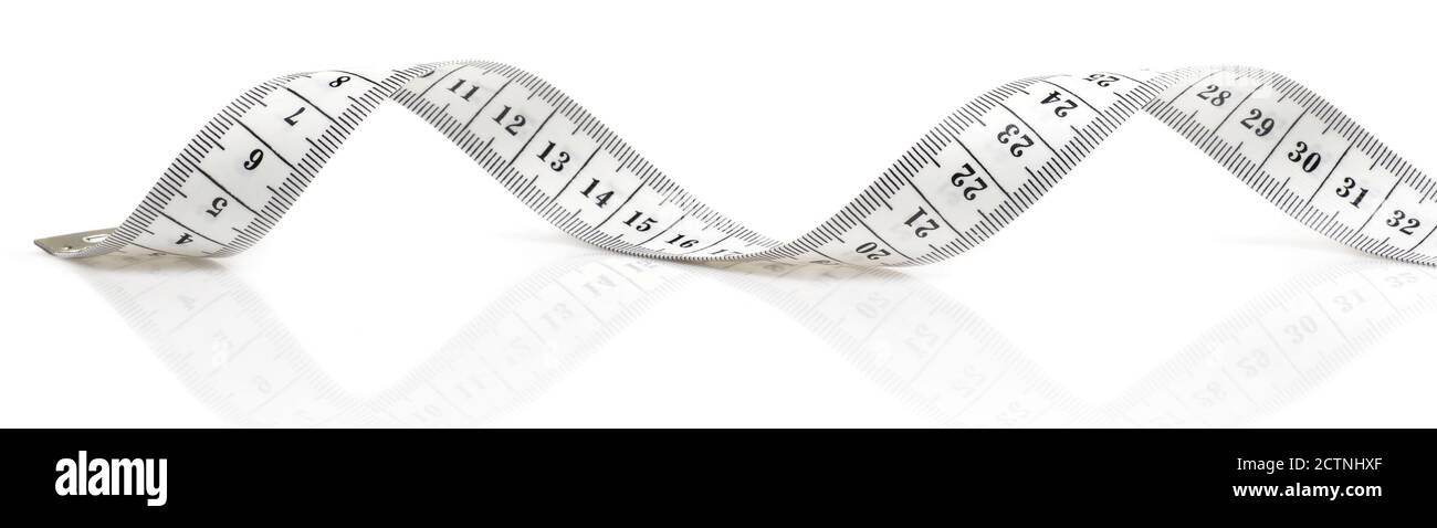 Tape measure close-up Stock Photo - Alamy