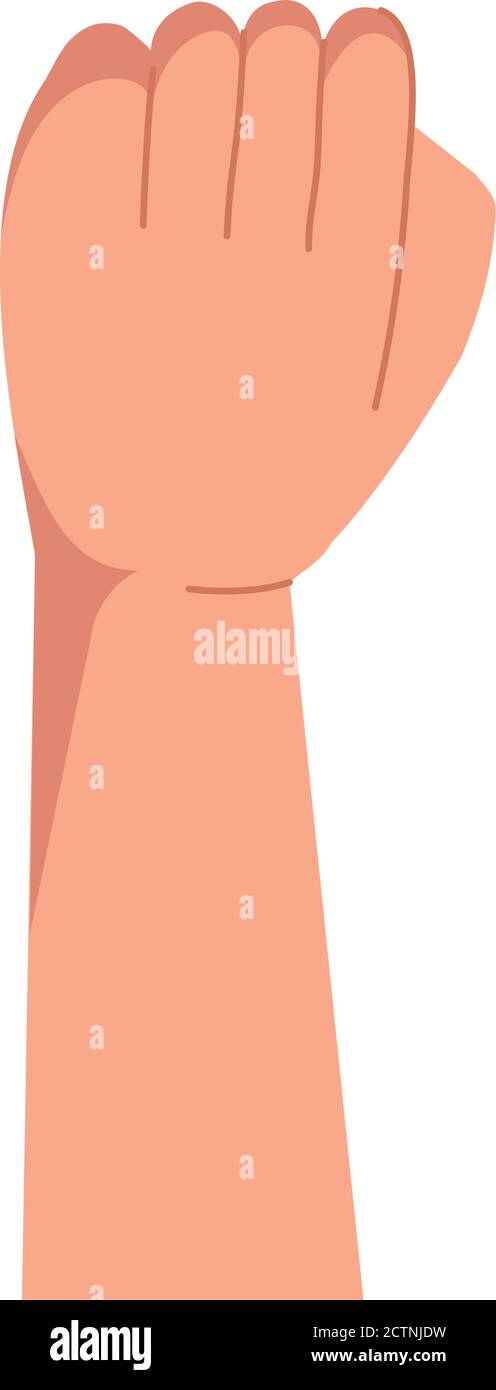 fist hand up power sign vector design Stock Vector Image & Art - Alamy
