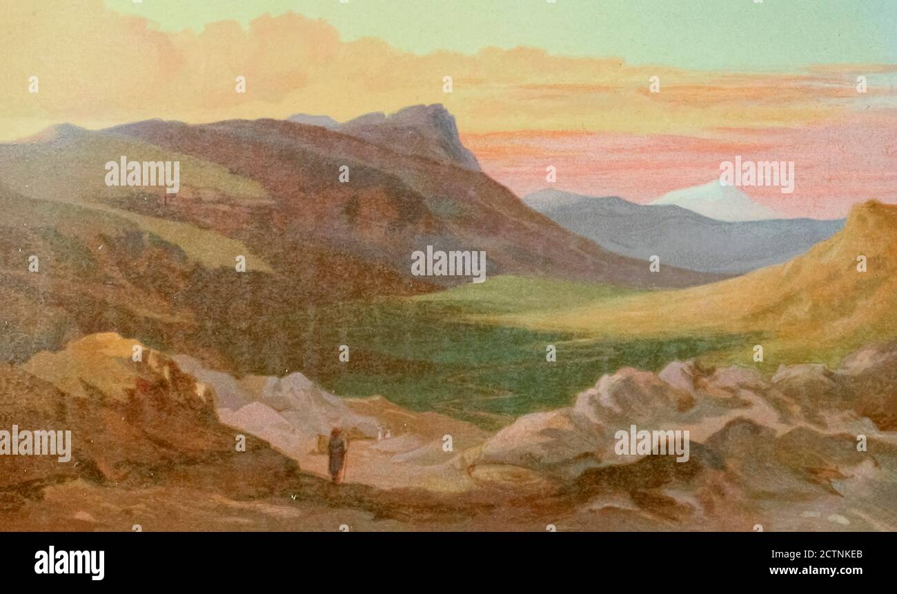 Gerizim and Shechem [Mount Gerizim and Nablus. In Samaritan tradition ...