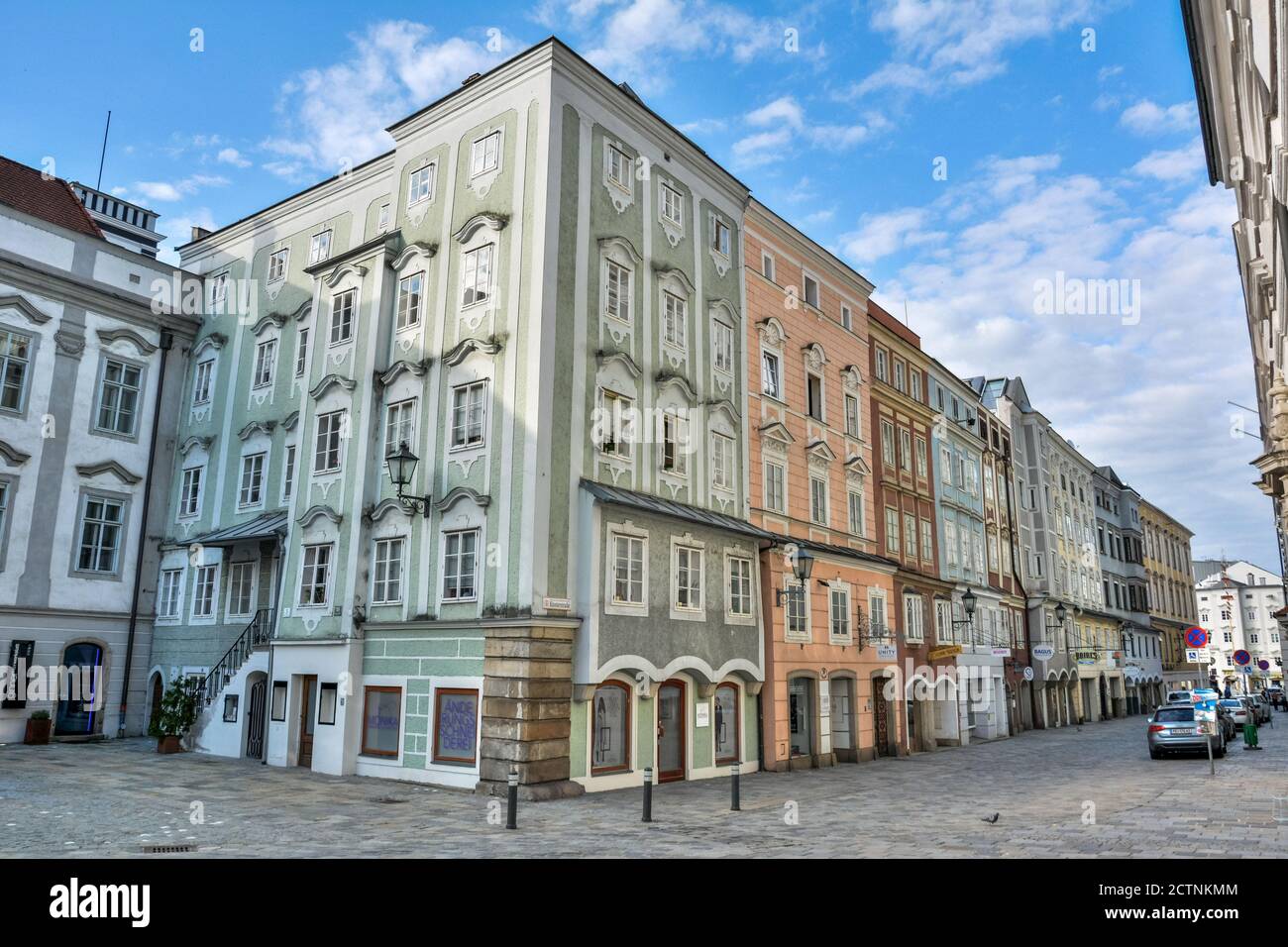 Linz austria street hi-res stock photography and images - Alamy