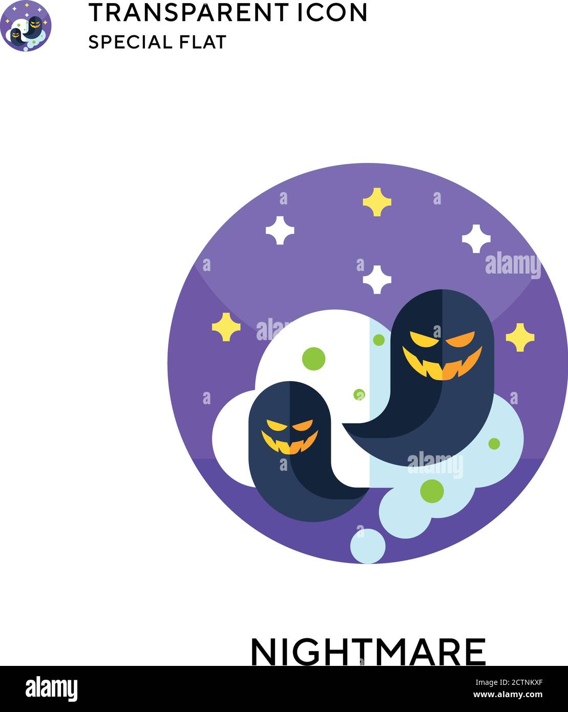 Woman bad dream illustration hi-res stock photography and images - Alamy