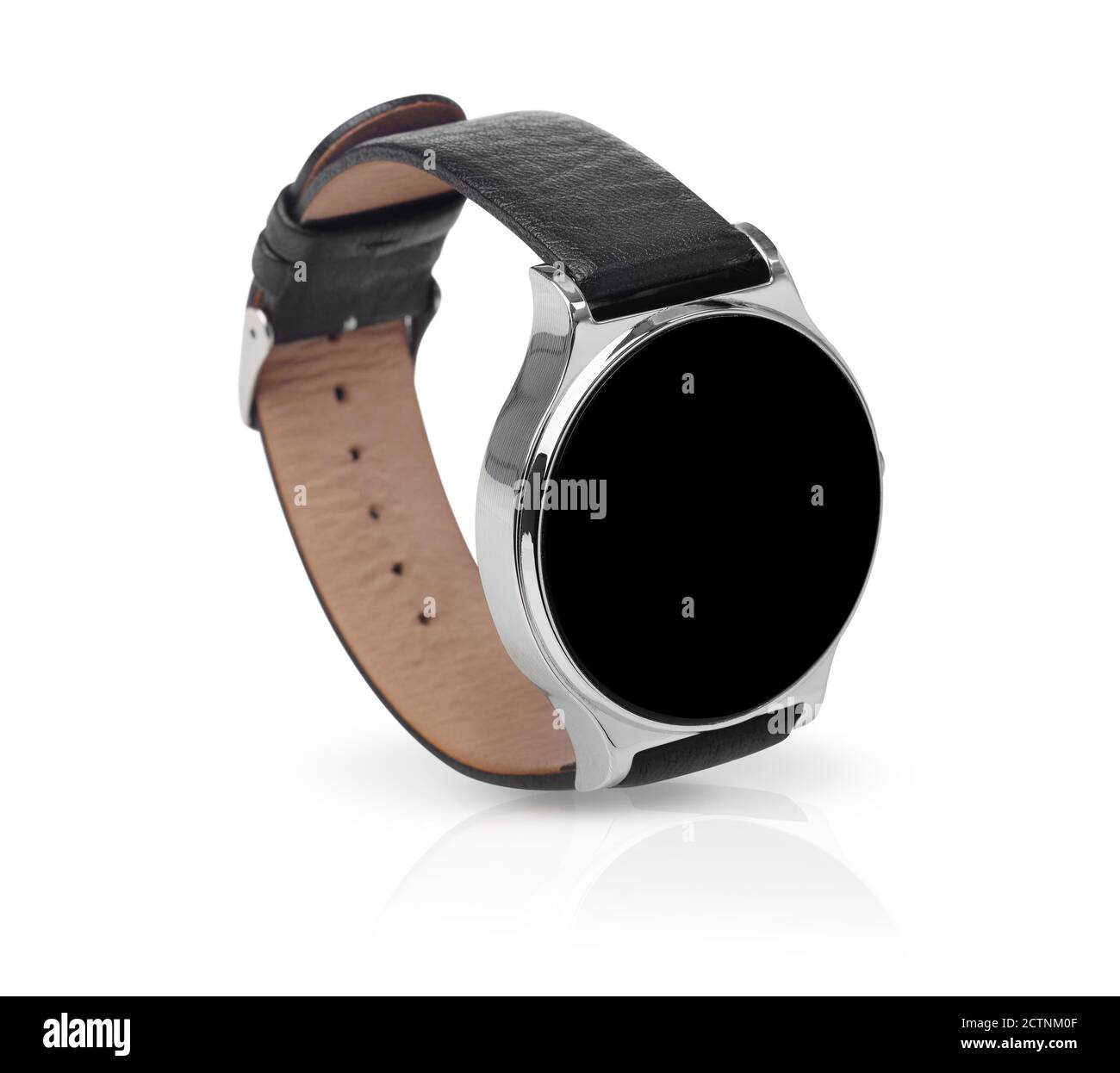 Digital watch with blank screen Stock Photo - Alamy