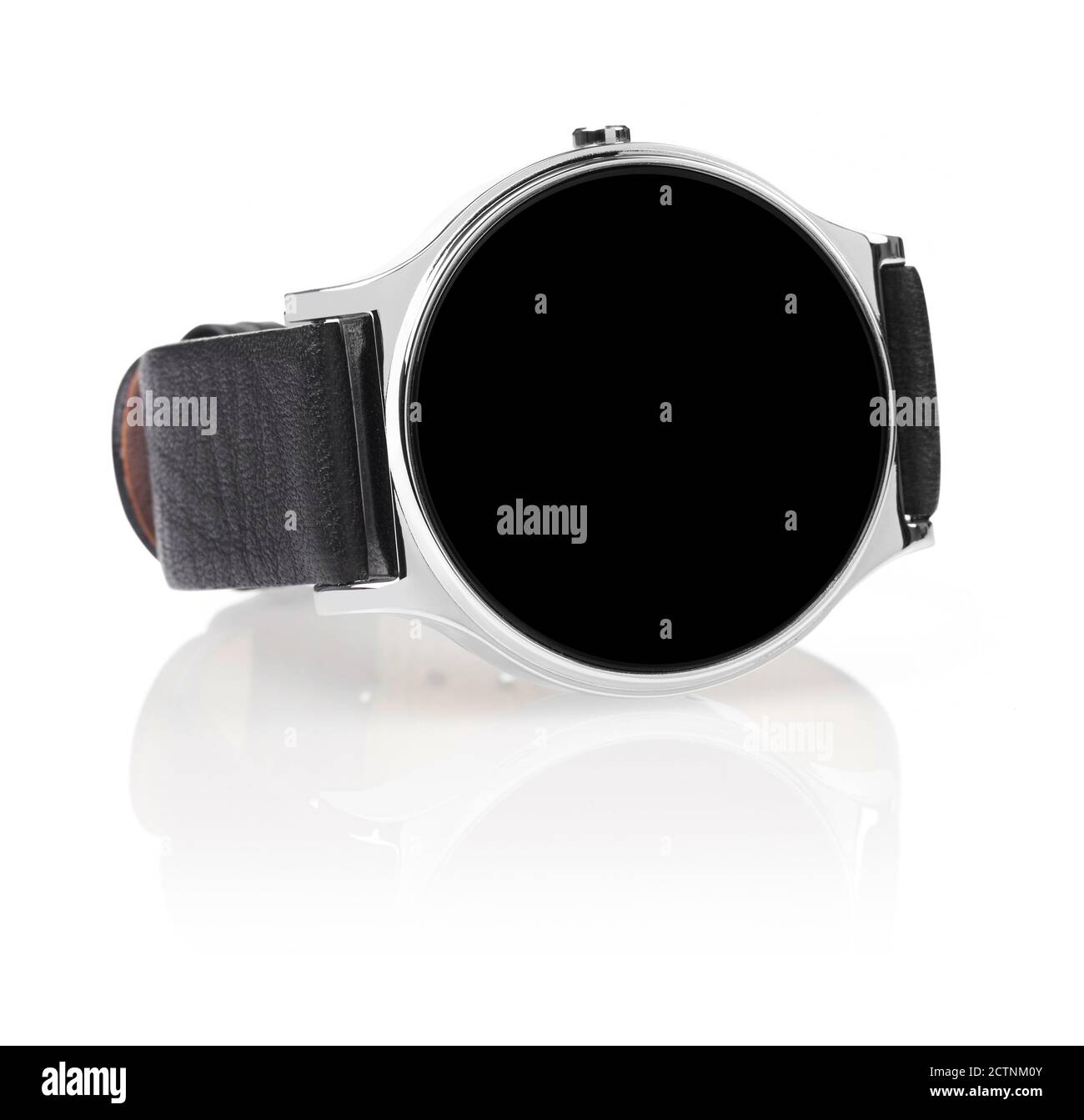 Digital watch with blank screen Stock Photo - Alamy