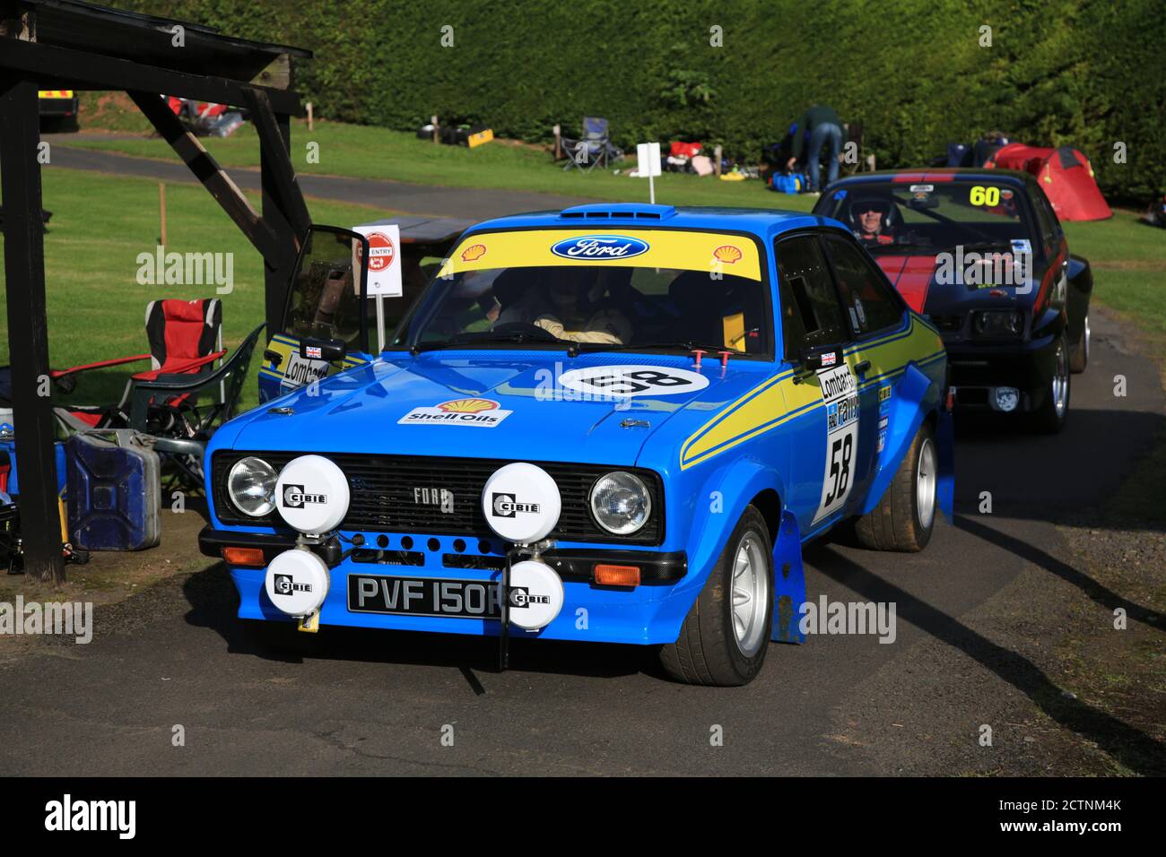 A 1976 Ford Escort mk2 rally car Stock Photo - Alamy