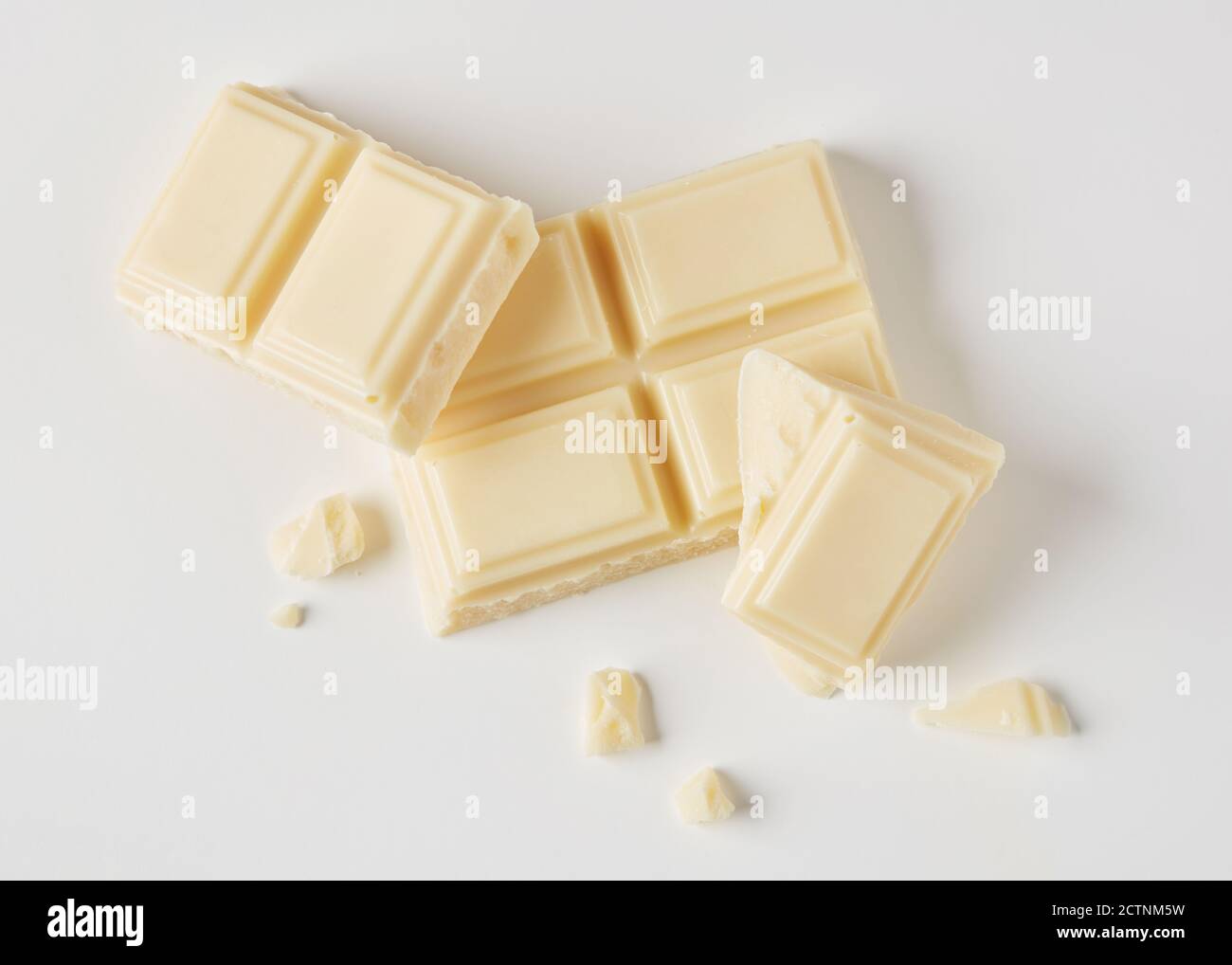 White chocolate bars Stock Photo - Alamy