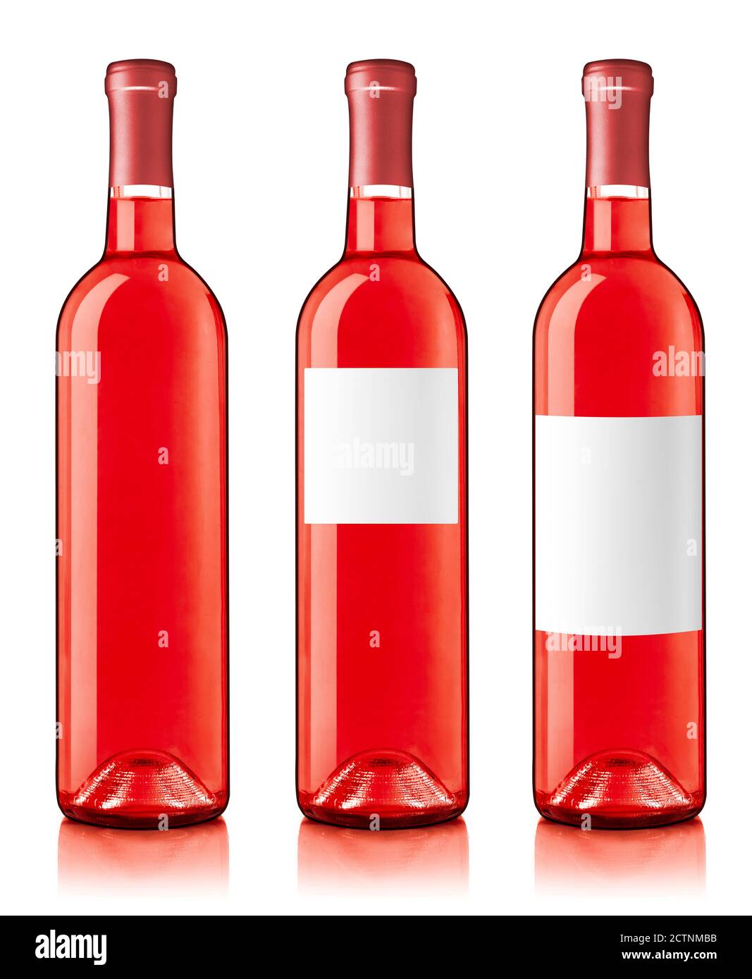 Bottles with labels Cut Out Stock Images & Pictures - Alamy