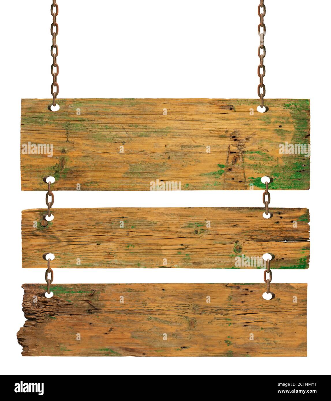 Old wooden board isolated Stock Photo - Alamy